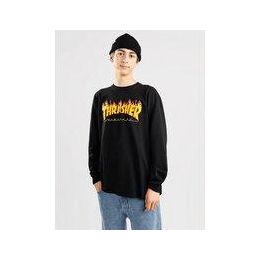 Thrasher Flame Longsleeve black