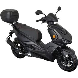 Gt Union Mofaroller Striker, 50 ccm, 25 km/h, Euro 5, (Set), mit Topcase