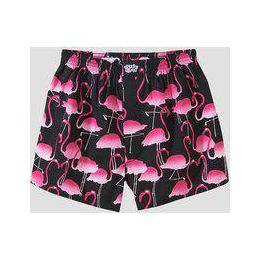 Lousy Livin Underwear Lousy Livin Flamingo Boxershorts black