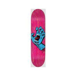 Santa Cruz Screaming Hand 7.8" Skateboard Deck pink