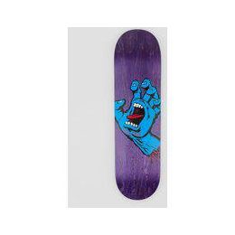 Santa Cruz Screaming Hand 8.375" Skateboard Deck purple