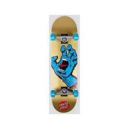 Santa Cruz Screaming Hand 8.25" Skateboard blue