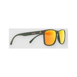 Red Bull SPECT Eyewear EDGE-003P Olive Green Sonnenbrille brown with red mirror