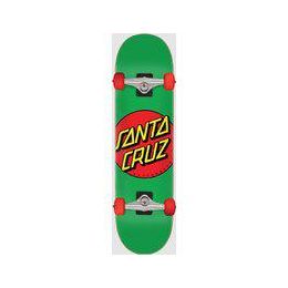 Santa Cruz Classic Dot Mid 7.8" Skateboard green