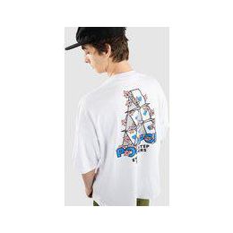 Polypop Cards Boxy Fit T-Shirt white