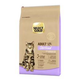 SELECT GOLD Sterilised Adult Geflügel & Reis 7 kg