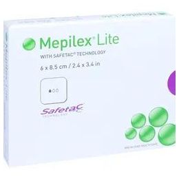 B2B Medical Mepilex Lite Schaumverband 6x8,5 cm steril 5 St
