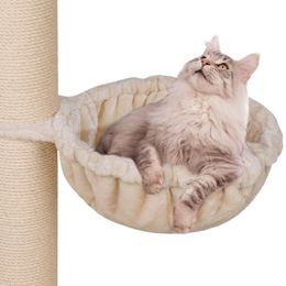 HAPPYPET Universal XXL Liegemulde für Kratzbaum Ø 45 cm, Creme Creme