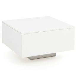 KADIMA DESIGN Holz Couchtisch, Stilvoller Wohnzimmer C-Tisch im puristischen Design
