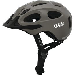 Abus Fahrradhelm YOUN-I ACE, silberfarben