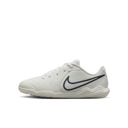 Nike Jr. Tiempo Pearl Legend 10 Academy IC-Fußballschuh für jüngere/ältere Kinder - Weiß