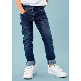 name it Stretch-Jeans NKMSILAS DNMTAX PANT, blau