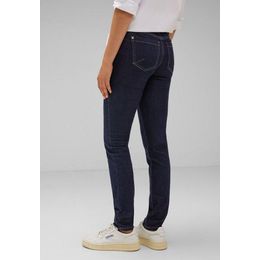 Street One Slim-fit-Jeans 4-Pocket Style, blau