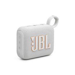 JBL GO 4 Mono Bluetooth-Lautsprecher (Bluetooth, 4,2 W), weiß