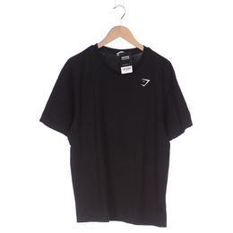 Gymshark Herren T-Shirt, schwarz, Gr. 52