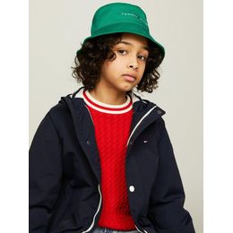 Tommy Hilfiger Fitted Cap Essential Cap Unisex Bucket Hat (1-St) Kinder Kids Junior MiniMe,im Colorblocking