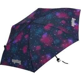 Ergobag Regenschirm, Taschengröße, für Kinder, blau, 99