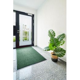 Fußmatte Verdi, ANDIAMO, rechteckig, Höhe: 6 mm, Schmutzfangmatte, auch für überdachten Außenbereich geeignet, waschbar, grün