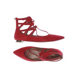 Aquazzura Damen Ballerinas, rot