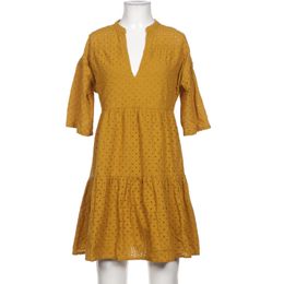 Mango Damen Kleid, gelb, Gr. 36