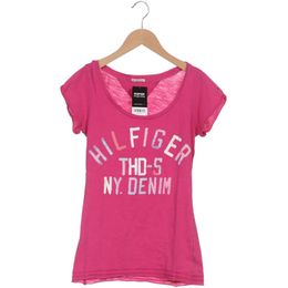 Hilfiger Denim Damen T-Shirt, pink, Gr. 34