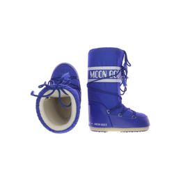 Moon Boot Damen Stiefel, blau, Gr. 35