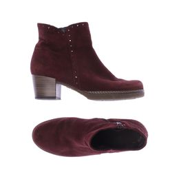 Gabor Damen Stiefelette, bordeaux, Gr. 4