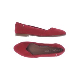 Toms Shoes TOMS Damen Ballerinas, rot