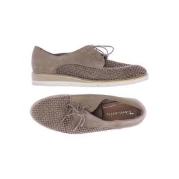 Tamaris Damen Halbschuh, beige, Gr. 37