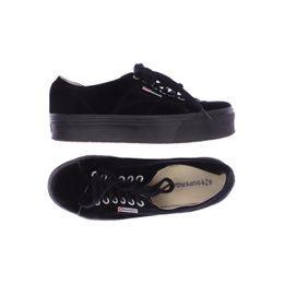 Superga Damen Sneakers, schwarz