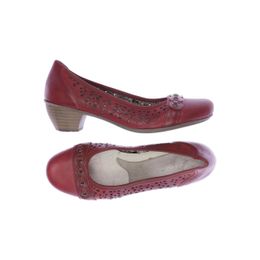 Rieker Damen Pumps, rot