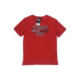 Tommy Hilfiger Herren T-Shirt, rot, Gr. 176
