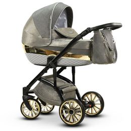 Elcar Kombi-Kinderwagen Vip Lux 2 in 1 inkl. Sportsitz und umfangreichem Zubehör in 18 Farben