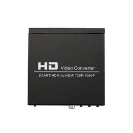 NORTH SCART+HDMI to HDMI HD Converter and Switch Black