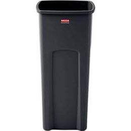 Rubbermaid Abfallbehälter Untouchable®, ohne Recycling-Logo, 87 Liter, schwarz