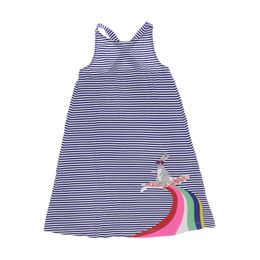 Mini Boden Damen Kleid, blau, Gr. 152