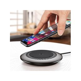 Baseus Whirlwind Wireless Quick Charger for Smartphones with QI - Black