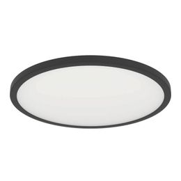 Eglo connect Sarsina-Z Deckenlampe schwarz Ø45cm