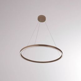 MOLTO LUCE Perfora M LED-Pendellampe Ø 60 cm terra