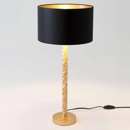 Holländer Tischlampe Cancelliere Rotonda schwarz/gold 57 cm