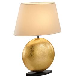 Bankamp Mali Tischleuchte, creme/gold, Höhe 51cm