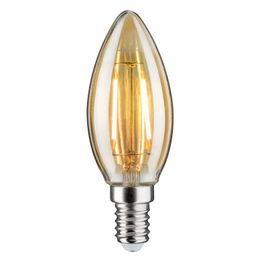 Paulmann LED-Kerzenlampe E14 2W 1.900K gold DC 24V