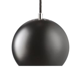 Frandsen Hängeleuchte Ball, schwarz matt, Ø 18 cm