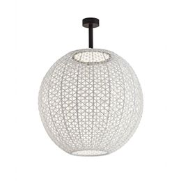 Bover Nans Sphere PF/80 LED-Außendeckenlampe beige