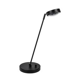 MEGATRON Ottica LED-Tischlampe mit Dimmer, schwarz