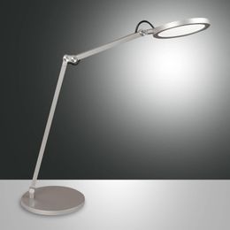 Fabas Luce LED-Schreibtischleuchte Regina mit Dimmer, alu