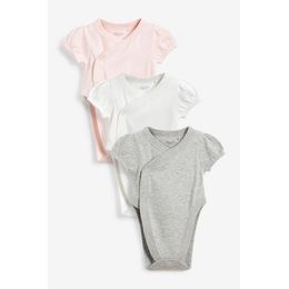 next Kurzarmbody 3er-Pack Hüftdysplasie Kurzarm-Bodysuits (3-tlg)