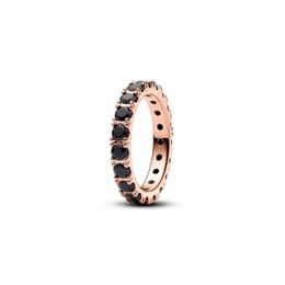 Pandora Fingerring Pandora Ring Eternity Black 180050C02-58 rosévergoldet