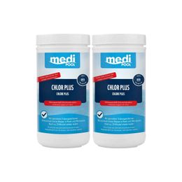 mediPOOL Chlorgranulat mediPOOL Chlor PLUS-Desinfektion 2kg