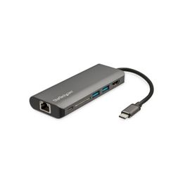 StarTech.com Laptop-Dockingstation StarTech.COM USB C Multiport Adapter mit HDMI